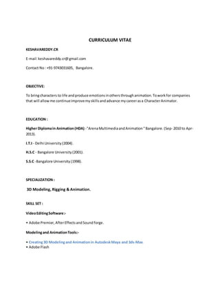 keshav resume 01 | PDF