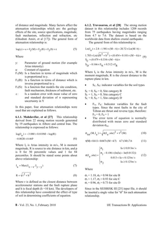 PROBABILISTIC SEISMIC HAZARD ASSESSMENT OF TEHRAN | PDF