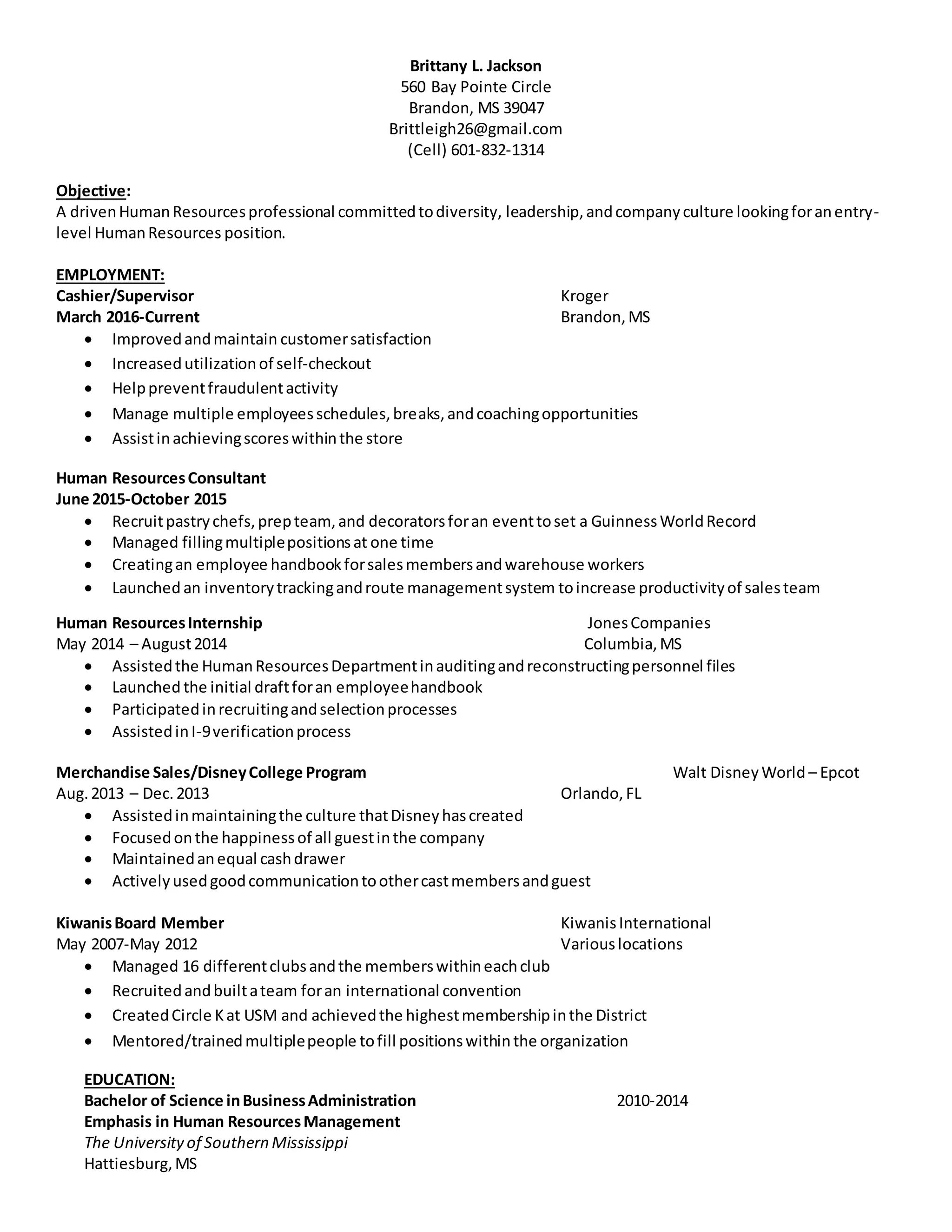 Brittany Jackson Resume (1) | DOCX