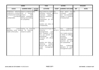 DAVID LAWES AAT CPD PLANNER 1-9-13 TO 31-8-14 | PPT