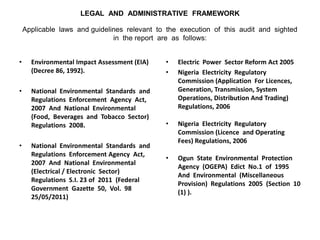 PIA REPORT PRESENTATION | PPTX | Environmental Services Industry ...