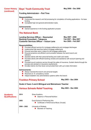 Resume- Coreen Taane | PDF