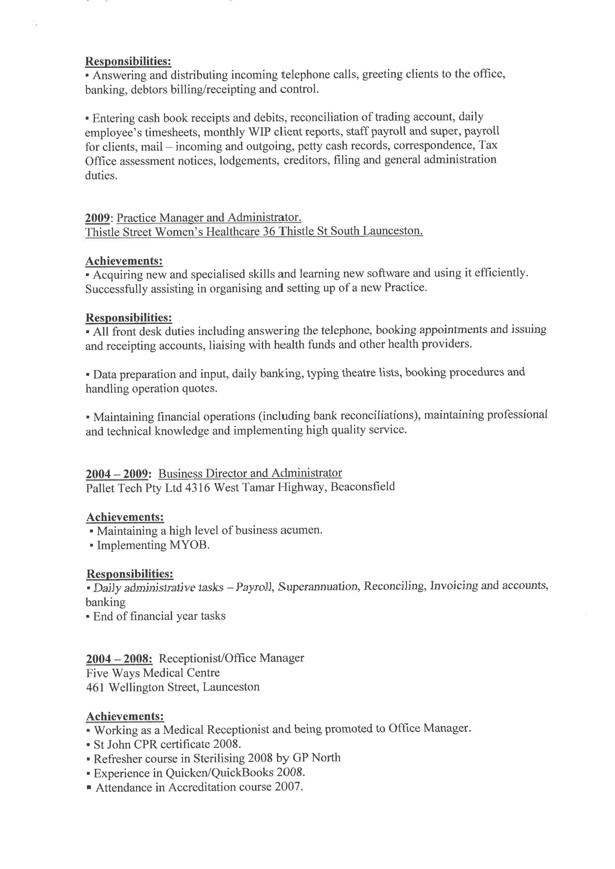 Angela Lord cv 7 | PDF