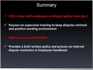 Conflict Resolution Case Study Rutgers MBA | PPT