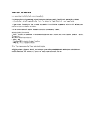 CV - Ruth Radford | PDF