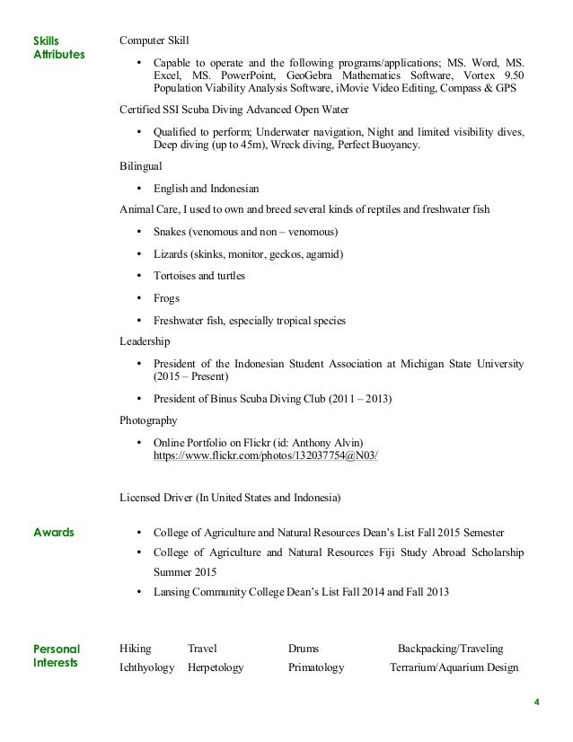 Anthony Alvin Resume (01:28:2016)