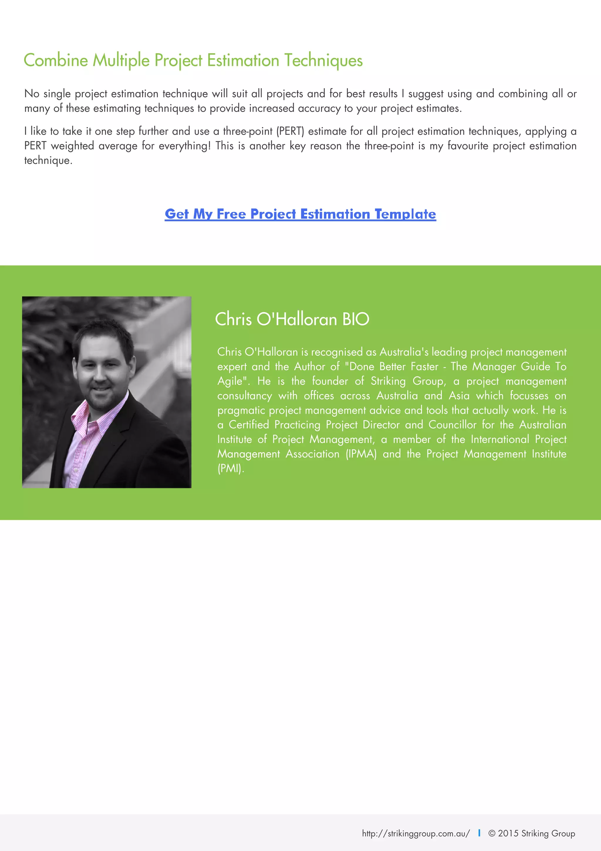 Improving Project Estimation Accuracy Pdf Technology And Computing