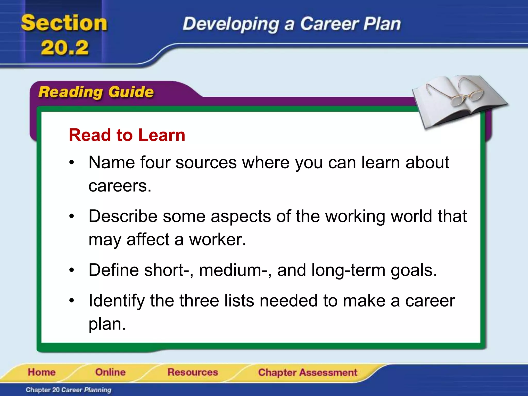 Career plan | PPT