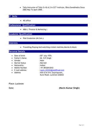 Navin_Kumar_Singh | PDF