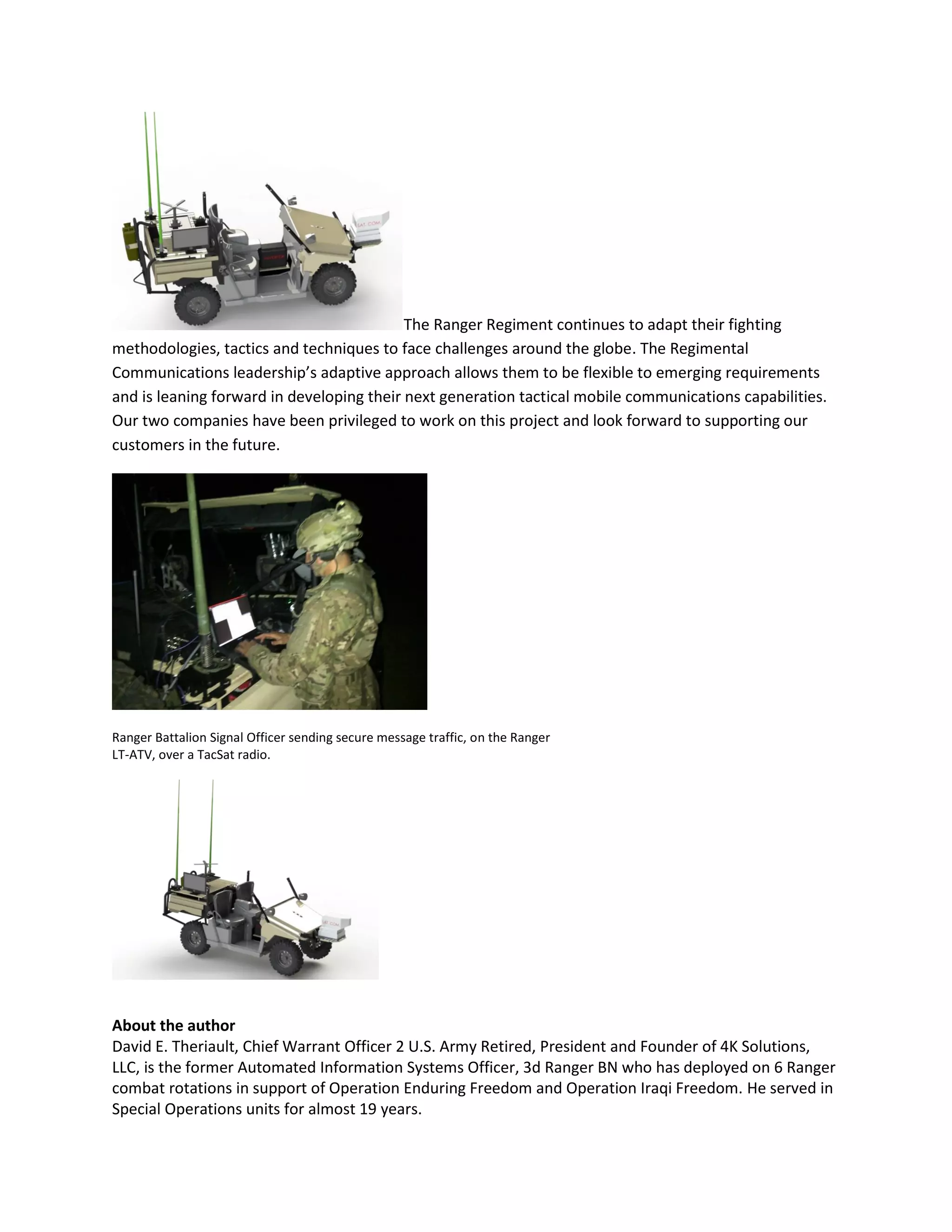 4K Solutions Special Operations Assault Communications _v3.0 | PDF