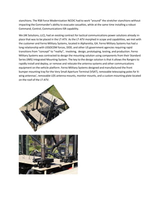 4K Solutions Special Operations Assault Communications _v3.0 | PDF