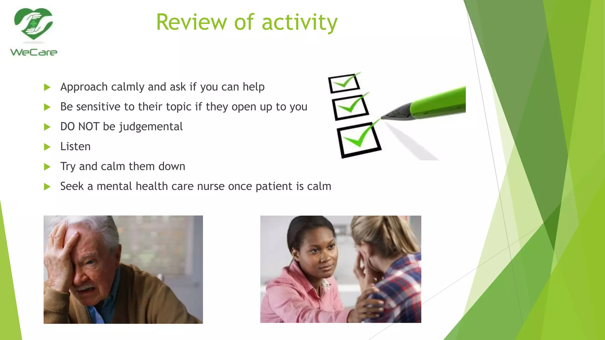 mental health presentation | PPTX