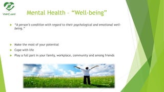 mental health presentation | PPTX