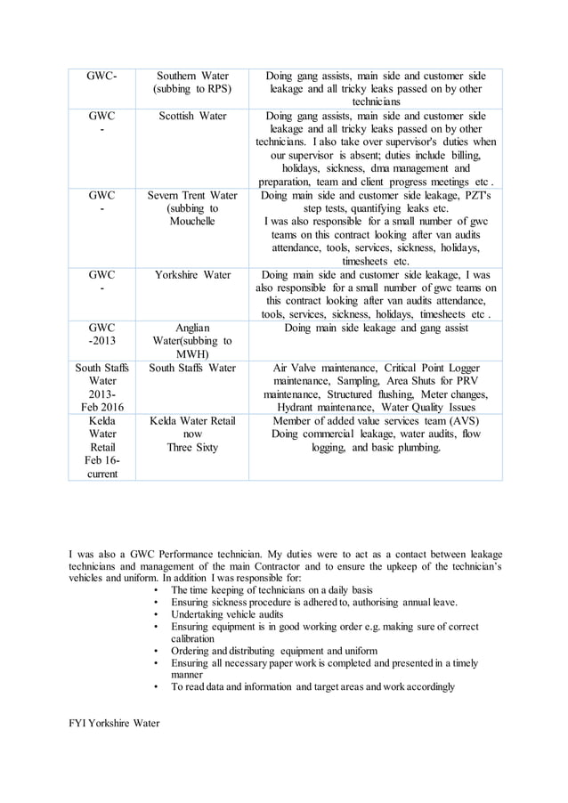 JPowell CV 2016 | PDF