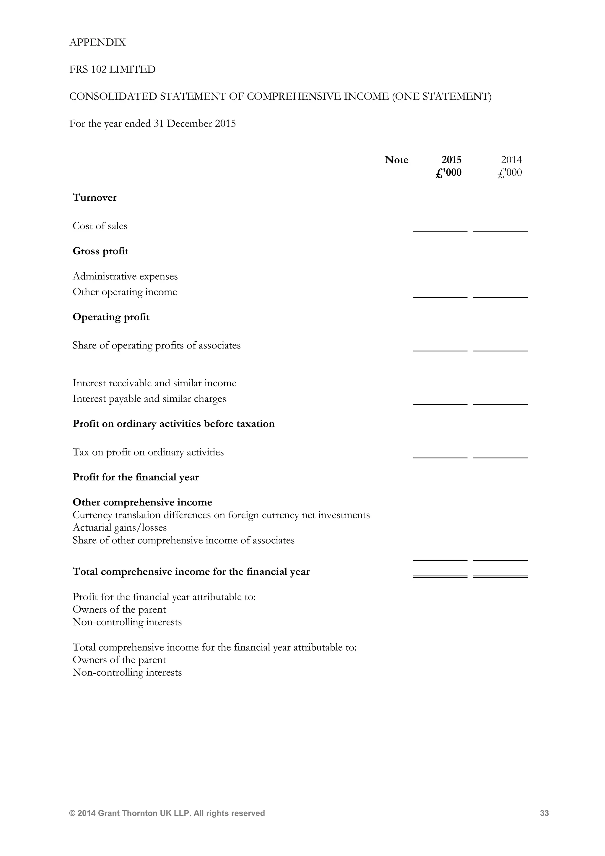 FRS-102-Limited-Example-Financial-Statements | PDF