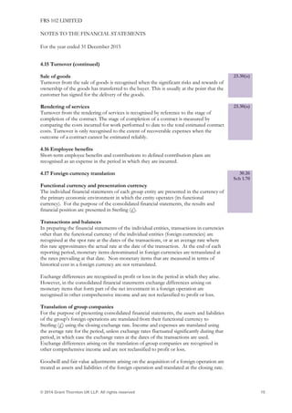 FRS-102-Limited-Example-Financial-Statements | PDF