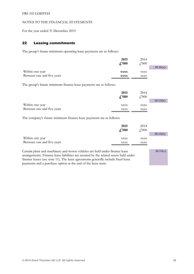 FRS-102-Limited-Example-Financial-Statements | PDF