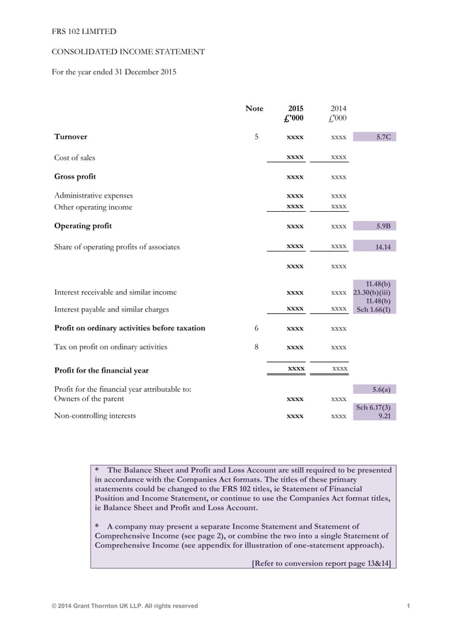 FRS-102-Limited-Example-Financial-Statements | PDF
