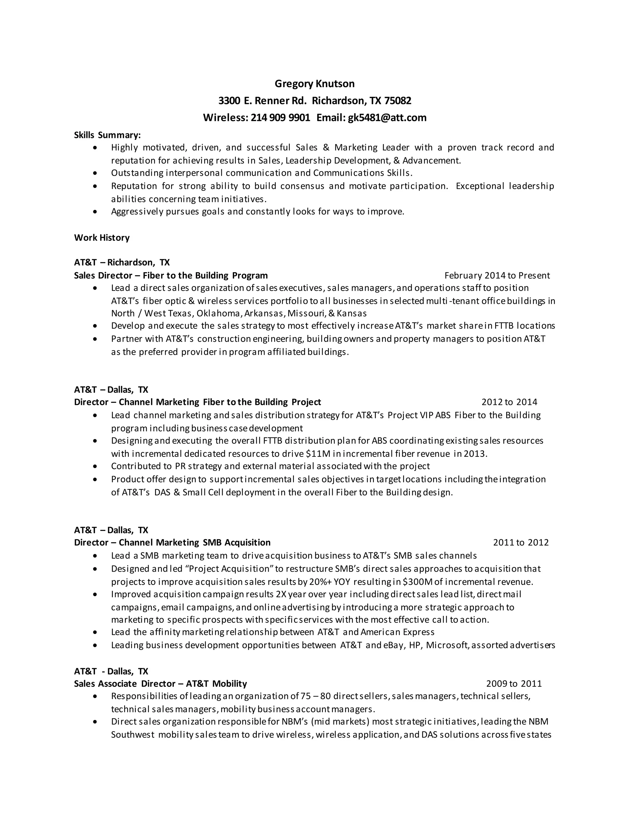 Gregory Knutson_Resume_060915 | DOCX