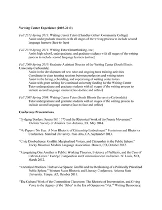 curriculum vitae | DOC