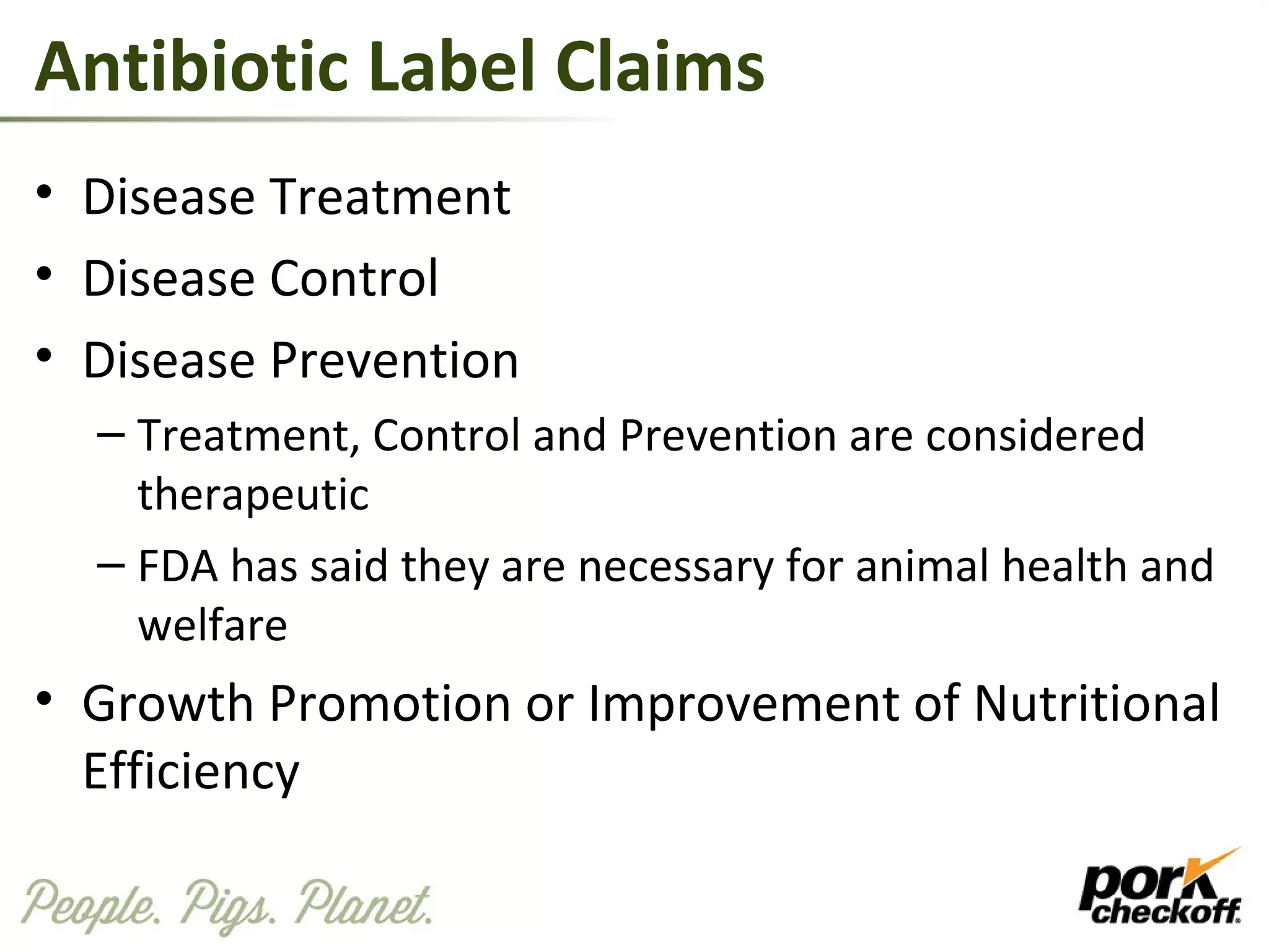 FDA Antibiotic Guidance | PPT