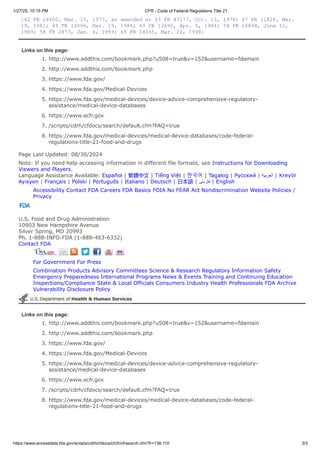 Bread production guidelines as per USFDA | PDF