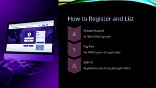 FDA Device Registration and Listing.pptx