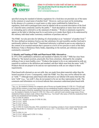 Labeling of Plant-Based Milk Alternatives and Voluntary Nutrient ...