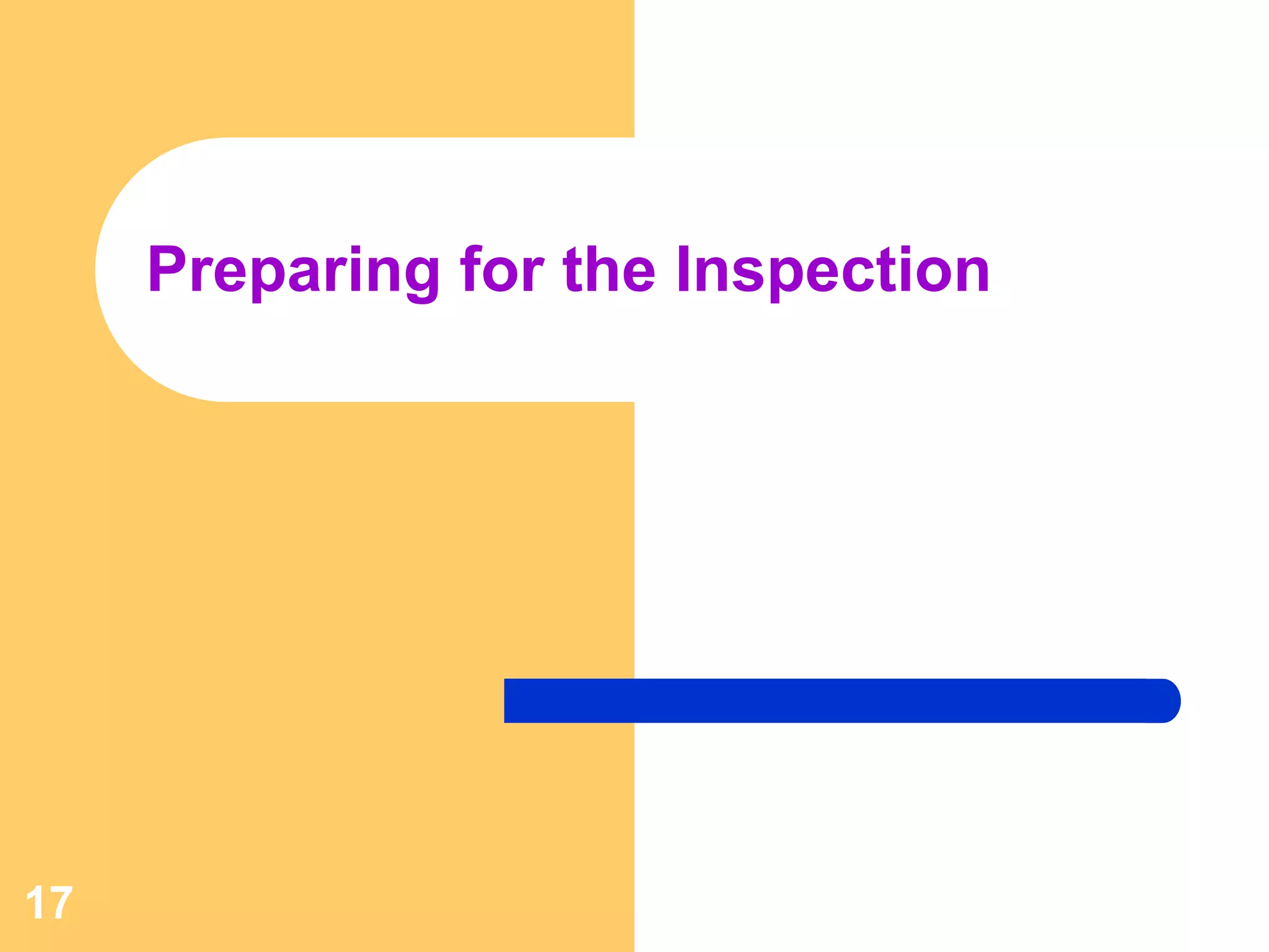 FDA PreApproval Inspection - Part 1 | PDF