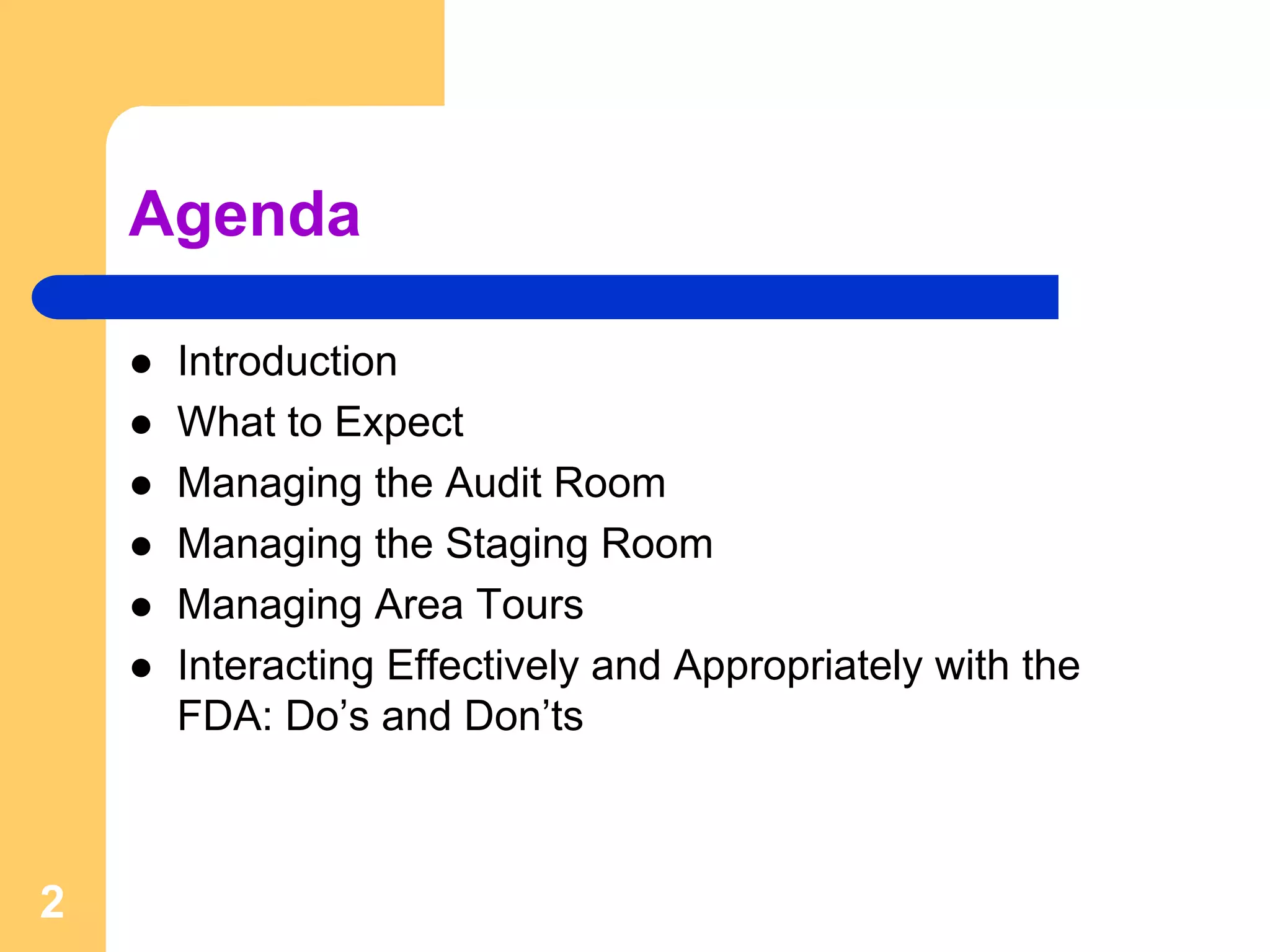 FDA PreApproval Inspection - Part 2 | PDF