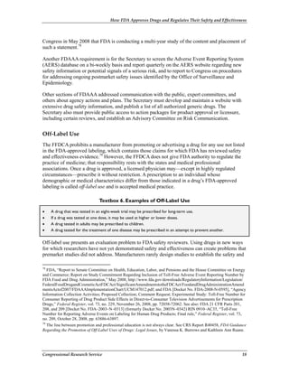 FDA Drug Approval Regulations & Safety | PDF