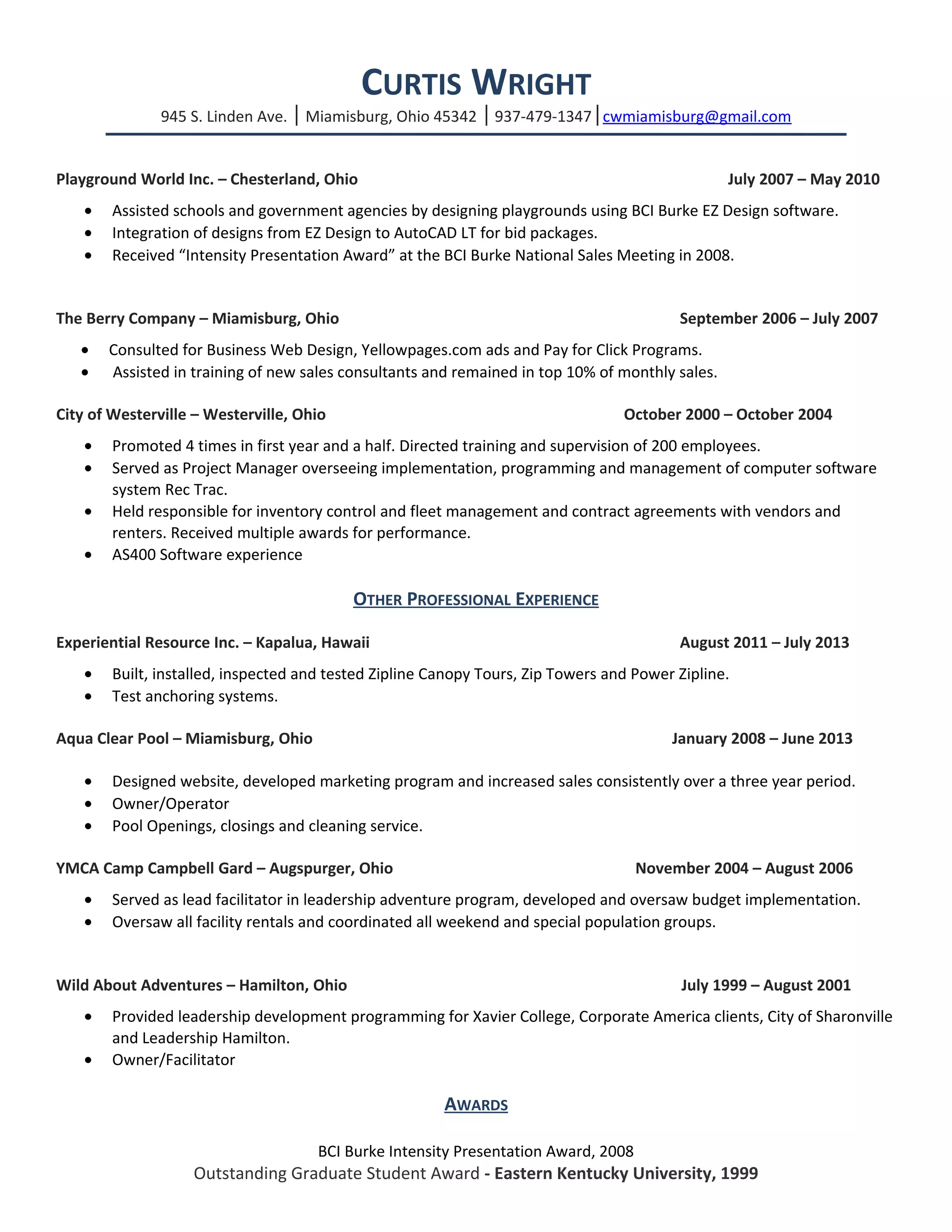 Curtis_Wright_Resume4 | DOC