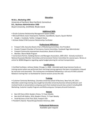 resume42015sjp | PDF