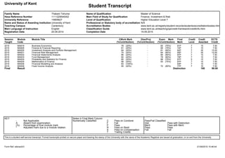 Thabani Tshuma MSc | PDF