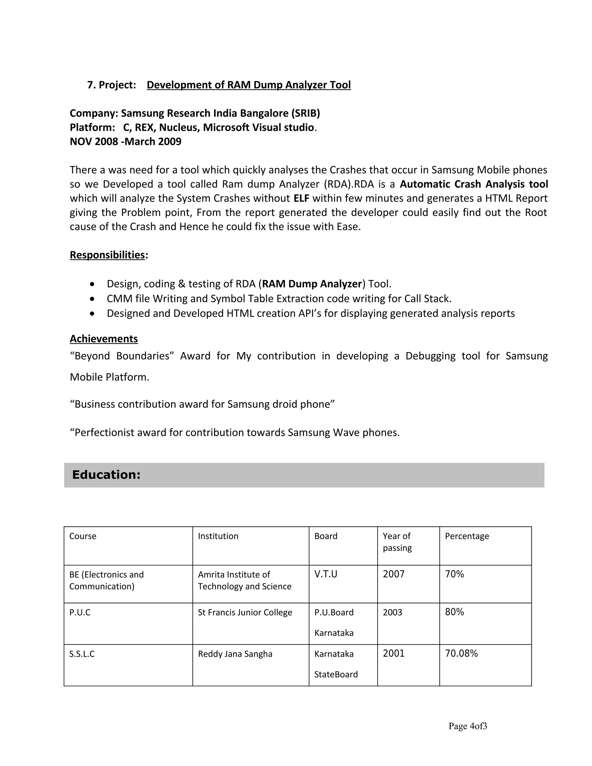 Resume_Manjunath Jayaram | PDF