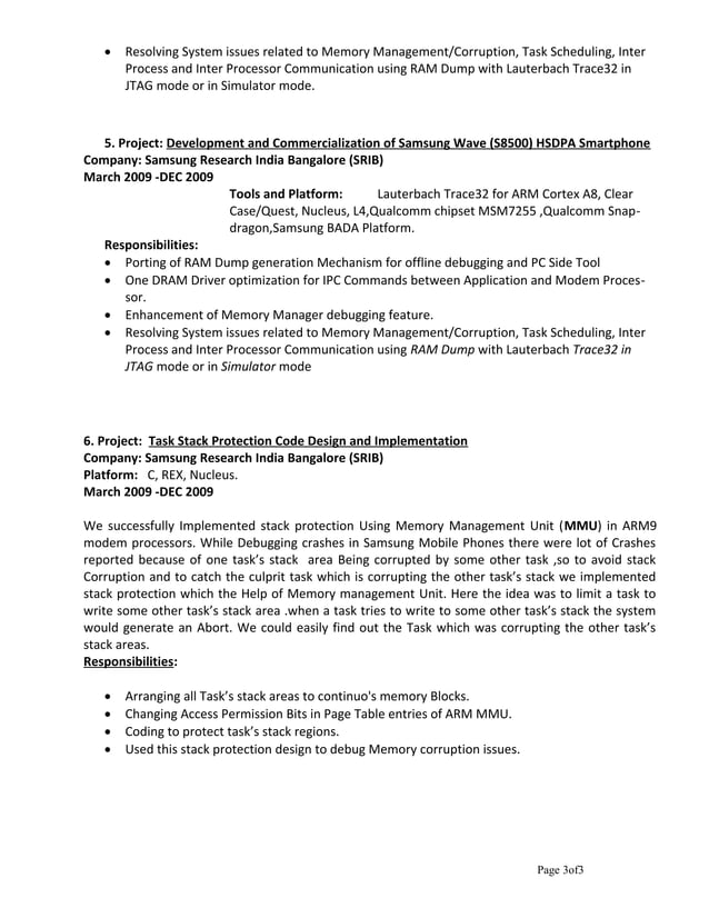 Resume_Manjunath Jayaram | PDF