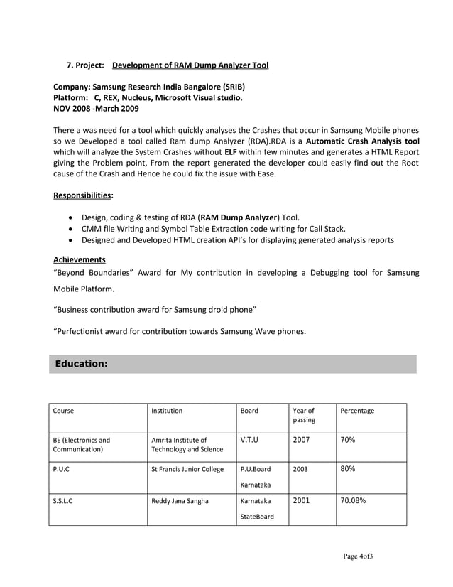 Resume_Manjunath Jayaram | PDF