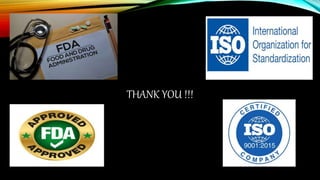 FDA and ISO Classification | PPTX