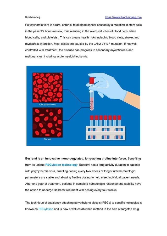 Fda approves besremi (ropeginterferon alfa 2b-njft) for treating ...