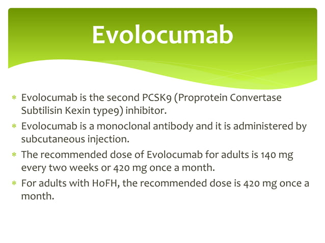 Fda approves evolocumab | PPTX | Pharmaceutical Drugs | Medical Health
