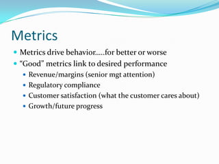 FDA ASQ presentation metrics April 2012 | PPT