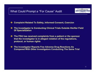 FDA Audit Prep | PDF
