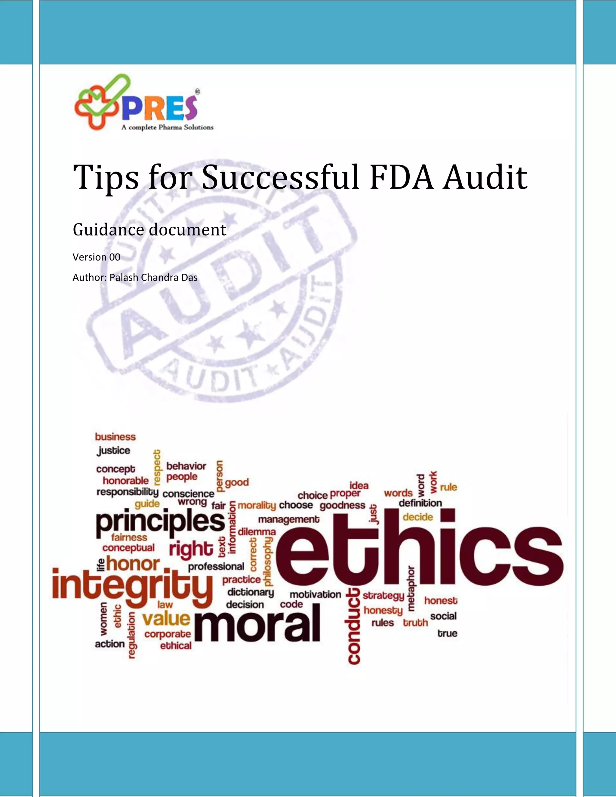 FDA audit readiness | PDF