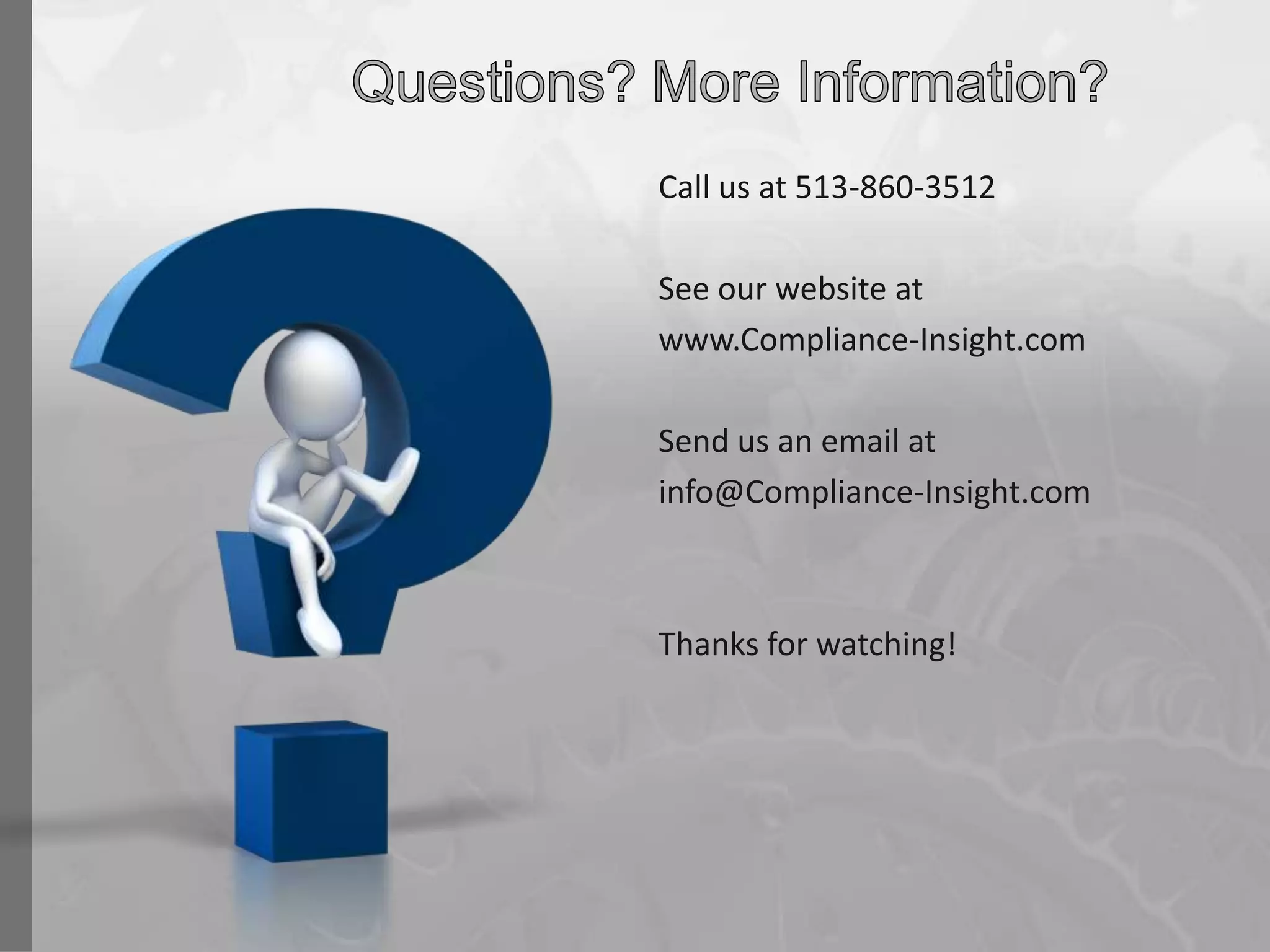 FDA audit series part 2, what to do when the FDA arrives | PPTX