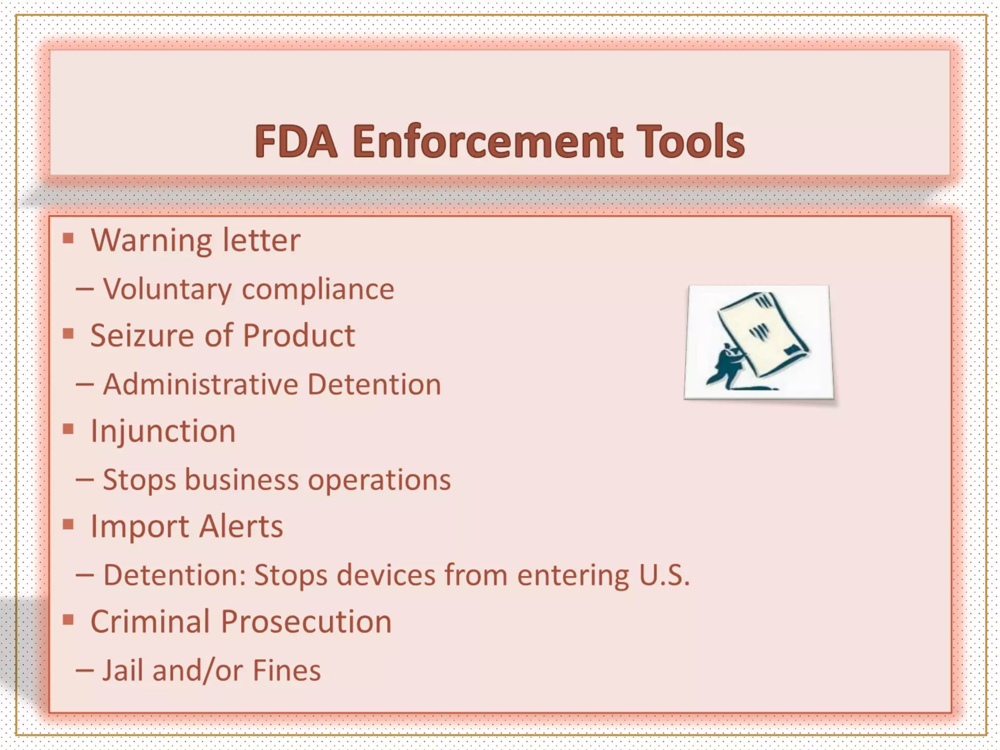 Fda Audits On Devices | PPT