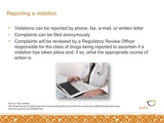 FDA Bad Ad Program Overview | PPT