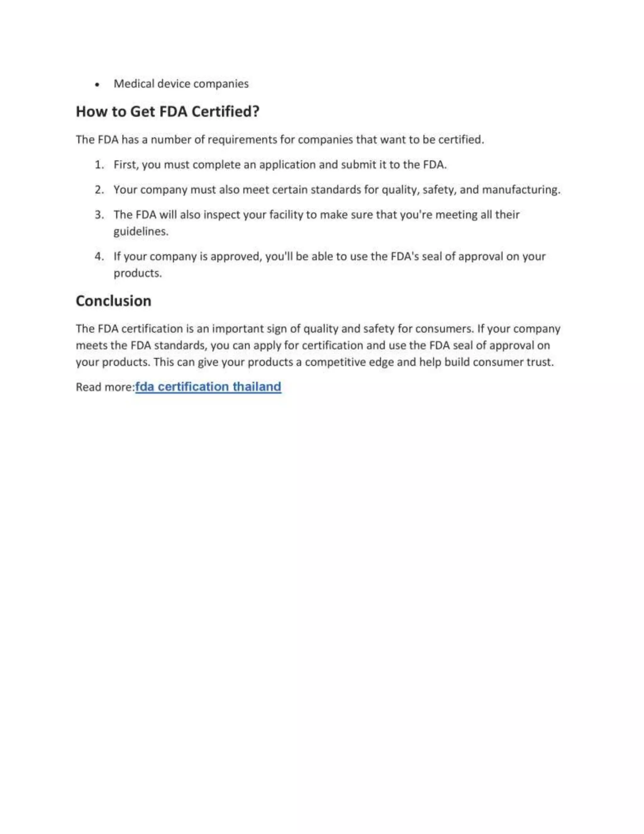 FDA Certification (1).ppt