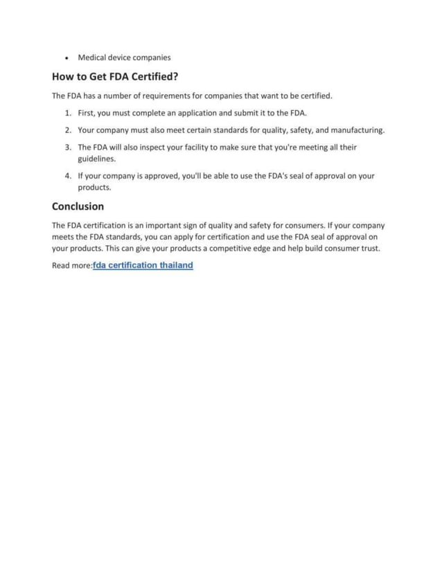 FDA Certification (1).ppt