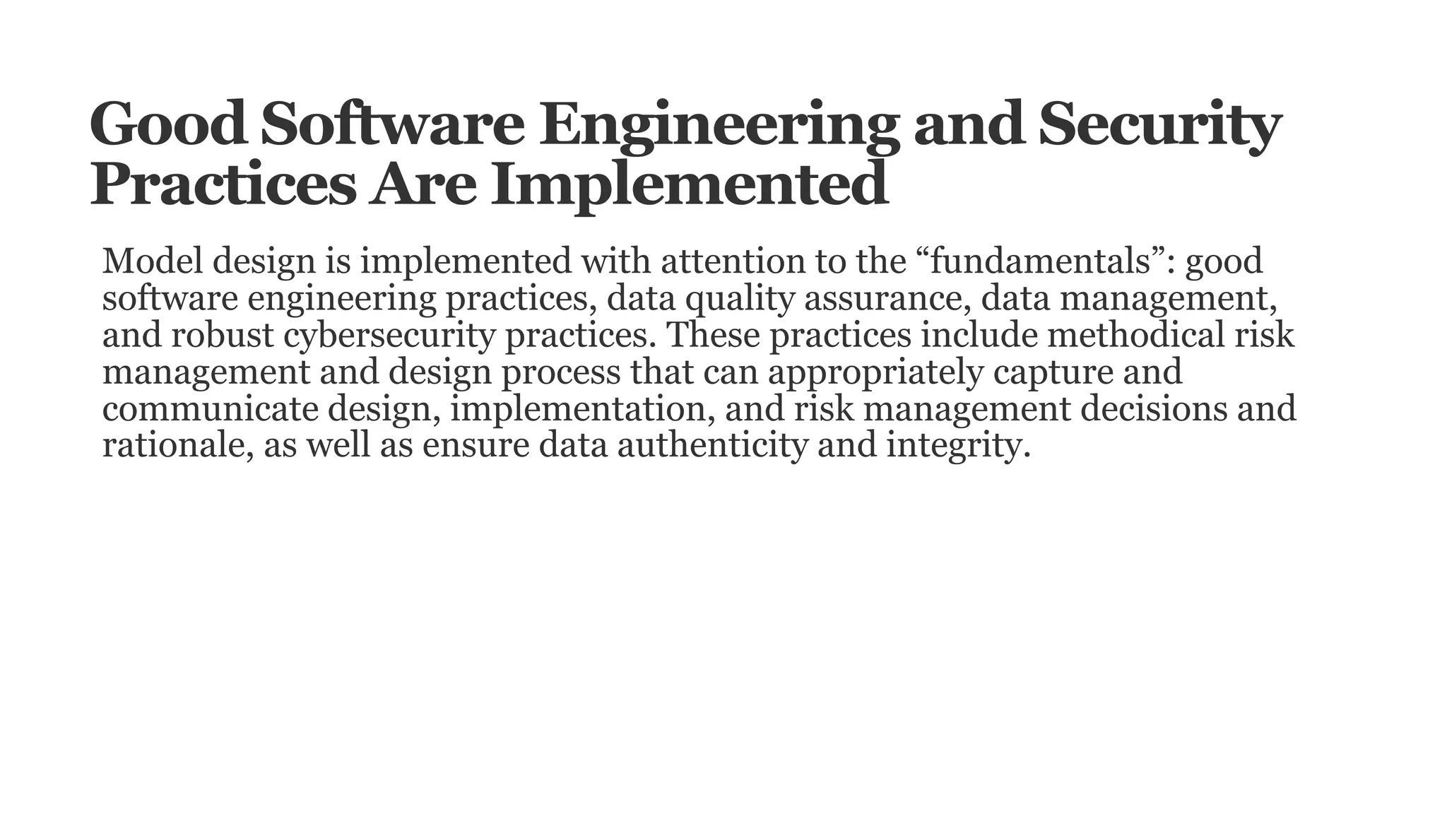 FDA Good Machine Learning Practices | PPTX