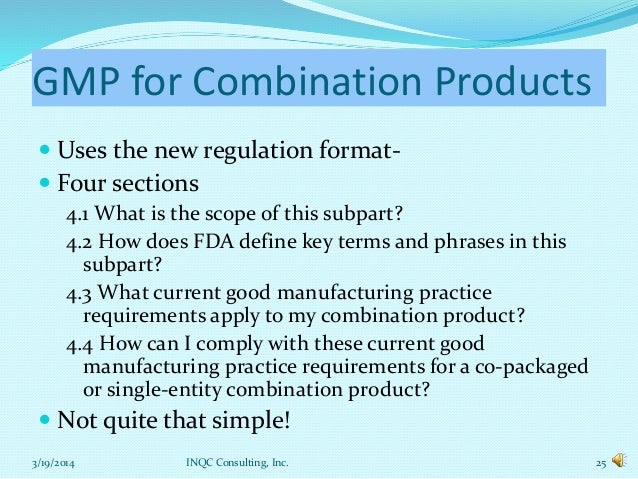 Fda gmp compliance for the Life Science Industry